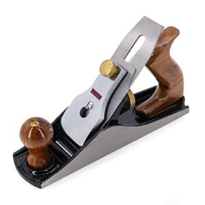 EXXO | No.4 Jack Bench Hand Plane | 9 Inch Plane - 2 Inch Cutter | Adjustable Edge and Hand Planer | Wood Smoothing, (5360)