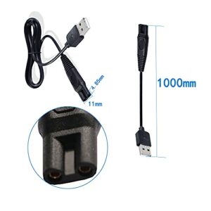 Power Cord 5V Replacement Charger USB adapter is suitable for a variety of electric hairdressers, shavers, beauty instruments, purifiers, table lamps and others 5521 adapter hq8505 charging line