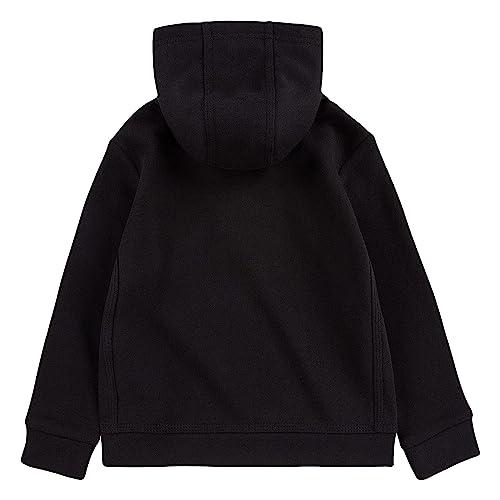 Nike Baby Boy's Club Fleece Pullover Hoodie (Toddler) Black 2T (Toddler)