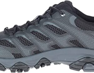 Merrell Men's Moab 3 Edge Hiking Shoe, Black, 12