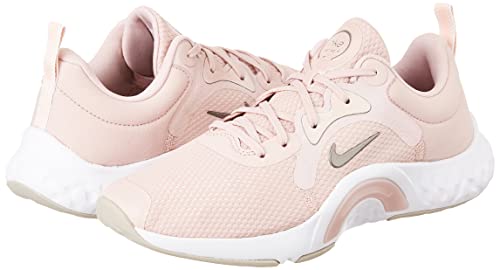 Nike Renew in-Season TR 11 Womens Running Shoe (9.5, Pink Oxford/MTLC Pewter, Numeric_9_Point_5)