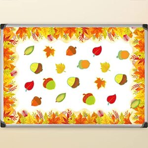 Fall Leaves Bulletin Board Border Autumn Border for Classroom Decoration 36ft