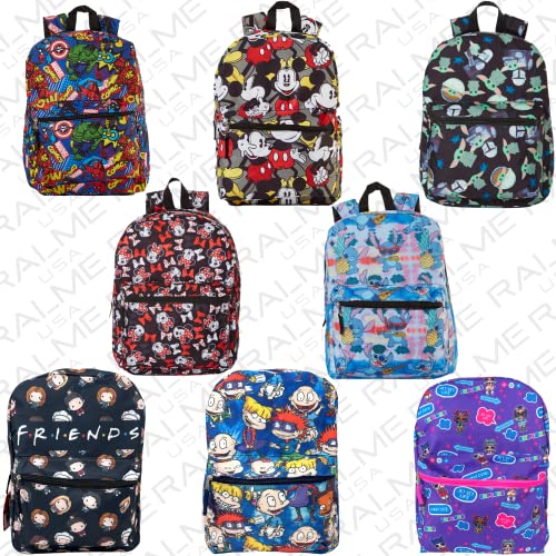 Disney Mickey Mouse Backpack for Kids or Adults, 16 inch