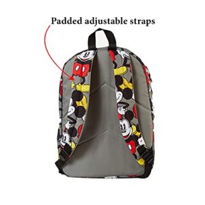 Disney Mickey Mouse Backpack for Kids or Adults, 16 inch