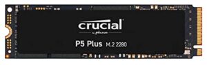 crucial p5 plus 500gb pcie gen4 3d nand nvme m.2 gaming ssd, up to 6600mb/s - ct500p5pssd8, solid state drive