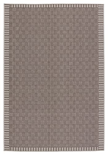 Jaipur Living Vibe Iti 2'X3' Area Rug, Coastal Taupe for Outdoor Spaces