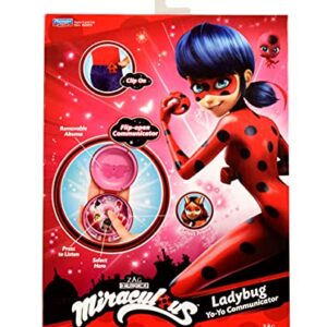 Bandai Miraculous Ladybug Yoyo Communicator, Ladybug Accessories Toy Phone for Role Play Fun, Miraculous: Tales of Ladybug & Cat Noir Kids Toys for Dress Up Games, Miraculous Ladybug Gift