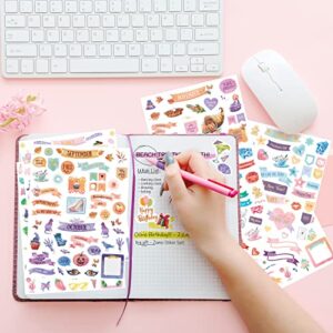 Aesthetic Planner Stickers for Fun Planning - 1300+ Cute Sticker Accessories to Decorate & Improve Your Planners, Calendar, Journal and Scrapbooking