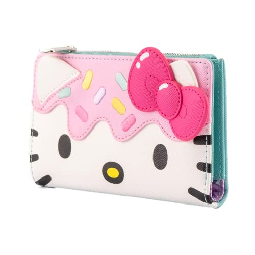 Loungefly Sanrio Hello Kitty Cupcake Faux Leather Flap Wallet