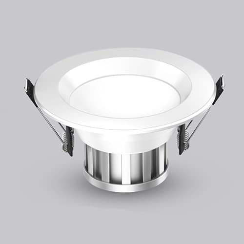 SYunxiang Downlight Led3W Lámpara De Techo Incrustado Hogar Sala De Estar Pasillo Techo Pasillo Proyector Lámpara De Cobre 2.5 Pulgadas Lámpara De Orificio De Downlight Lámpara Cóncava