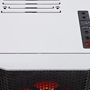 Skytech Gaming Blaze 3.0 Gaming Computer PC Desktop - Intel i3-10100F, GTX 1650, 500GB SSD, 8GB DDR4 3000, RGB Fans, AC WiFi, Windows 10 Home 64-bit, White