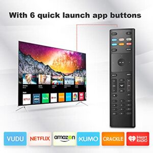 Universal Remote-Control for Vizio Smart-TV, Remote-XRT136-Replacement Compatible with LED LCD HDTV 4K UHD and More TVs …