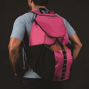 Athletico Basketball Bag - Large Basketball Backpack for Men & Women - Volleyball And Soccer (Pink)