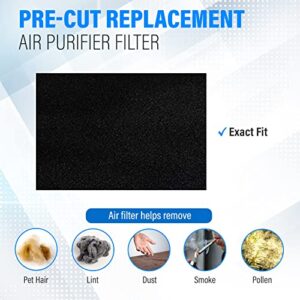 Activated Carbon Replacement Filter Compatible With Whynter Portable Air Conditioner Models ARC-14S, ARC-14SH & ARC-141BG (ARC-CF-14S)