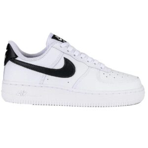 Nike Womens WMNS Air Force 1 '07 OG BLK,White Women Size 8.5, Og Blkwhite