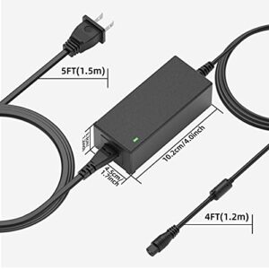 POWSEED Universal Laptop Charger 45W Power Adapter for Dell hp Samsung Sony Acer Asus Toshiba FUJITSU Delta NEC Liteon chromebooks laptops ultrabook Notebook Computers