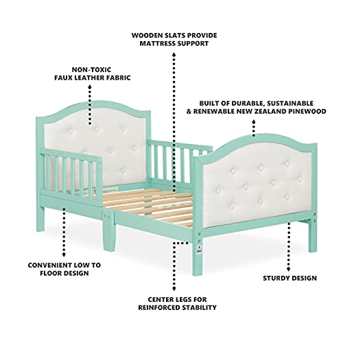 Dream On Me Zinnia Toddler Bed in Mint