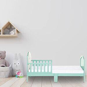 Dream On Me Zinnia Toddler Bed in Mint