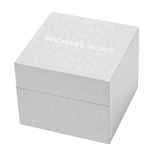 Michael Kors Women's Everest Quartz Watch with Stainless Steel Strap, Gunmetal, 22 (Model: MK6974)