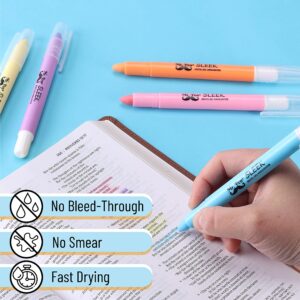 Mr. Pen- Bible Gel Highlighters and Fineliner Pens No Bleed, Pastel Colors, 10 Pack, Bible Journaling Kit, Bible Highlighters and Pens No Bleed, Bible Pens, Gel Highlighters, No Bleed Highlighters