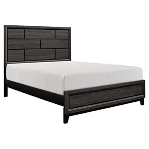 pemberly row modern engineered wood california king bed in gray