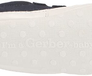 Gerber Unisex Baby Sneakers Crib Shoes Newborn Infant Toddler Neutral Boy Girl Navy 0-3 Months