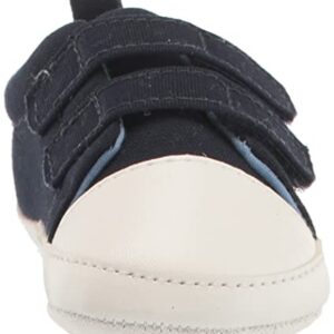 Gerber Unisex Baby Sneakers Crib Shoes Newborn Infant Toddler Neutral Boy Girl Navy 0-3 Months