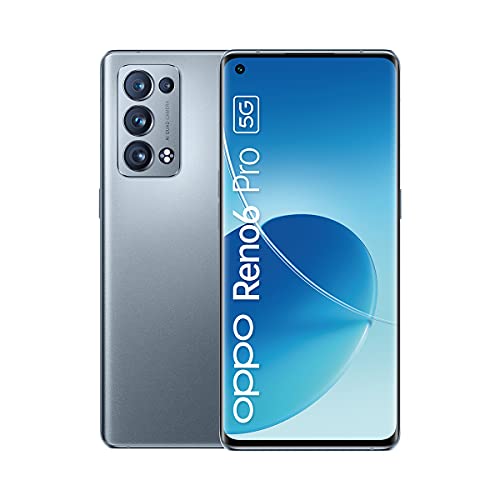 OPPO Reno 6 PRO 5G CPH2247 Dual SIM 12GB Ram 256GB Storage Snapdragon 870 EU/UK Global Model Factory Unlocked - Lunar Grey