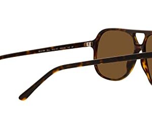 Ray-Ban RB2198 Bill Square Sunglasses, Havana/Polarized Brown, 60 mm