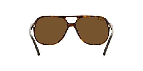 Ray-Ban RB2198 Bill Square Sunglasses, Havana/Polarized Brown, 60 mm