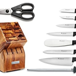 WÜSTHOF Gourmet 10-Piece Knife Block Set