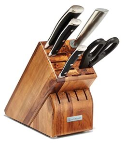 wüsthof classic ikon 6-piece knife block set