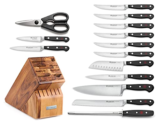 WÜSTHOF Classic 15-Piece Knife Block Set