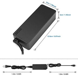 FLGAN 100W 90W USB-C Charger for ADP-90FE D A20-100P2A Msi Summit E15 E14 E16 E12 Flip Evo Msi Prestige 15 14 A10 A11 Series Laptop MS-14C2 adp-100sb d