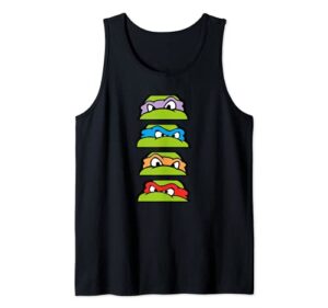 mademark x teenage mutant ninja turtles - donatello, raphael, michelangelo, and leonardo tank top