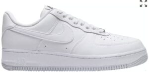 nike air force 1 '07 next nature triple white size 10