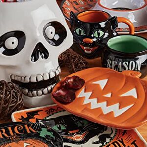 Certified International Scaredy Cat 22 oz 3-D Mugs, Set of 4 Assorted Designs