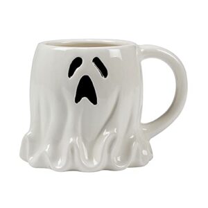 Certified International Scaredy Cat 22 oz 3-D Mugs, Set of 4 Assorted Designs