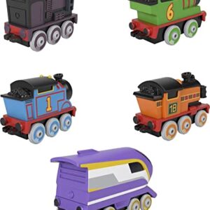 Thomas & Friends Toy Trains for Kids, Adventures Engine Pack, Set of 5 Push-Along Vehicles for Preschool Kids Ages 3 and Older