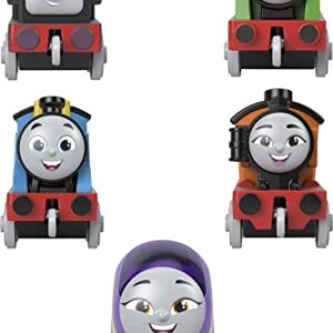 Thomas & Friends Toy Trains for Kids, Adventures Engine Pack, Set of 5 Push-Along Vehicles for Preschool Kids Ages 3 and Older