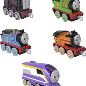 Thomas & Friends Toy Trains for Kids, Adventures Engine Pack, Set of 5 Push-Along Vehicles for Preschool Kids Ages 3 and Older