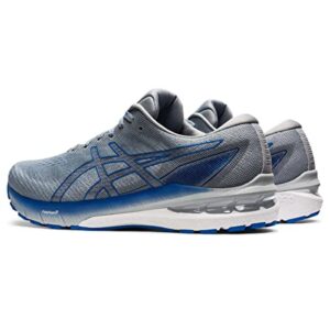 ASICS Men's GT-2000 10 Running Shoes, 12, Sheet Rock/Electric Blue