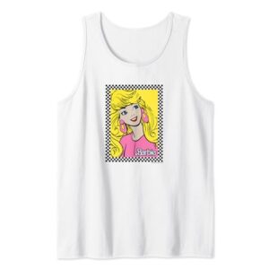 Barbie Checkered Frame Tank Top