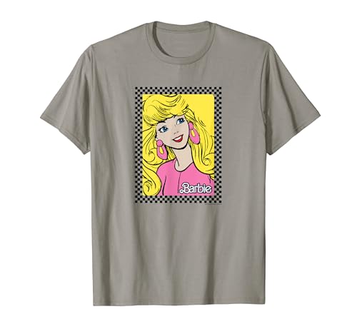 Barbie Checkered Frame T-Shirt