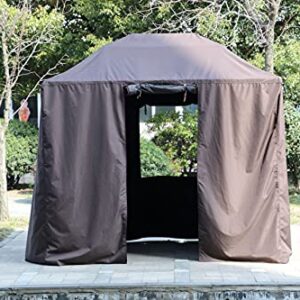 Grill Gazebo Winter Cover by Outdoor Casual - Fits 6'x8' Gazebo and Grill Gazebos