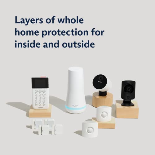 SimpliSafe 10 Piece Wireless Home Security System with Outdoor Camera - Optional 24/7 Professional Monitoring - No Contract - Compatible with Alexa and Google Assistant