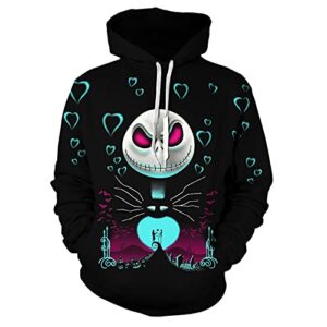 men's and women's hoodies,jack and sally hoodies sweatshirt and pants suit 1-x-large