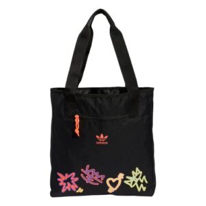 adidas originals simple tote bag, black/pride, one size