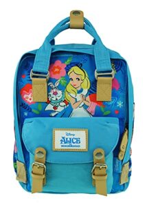 kbnl alice in wonderland nylon 12in backpack/daypack - a21396, kbnl-12inch-nylon, medium