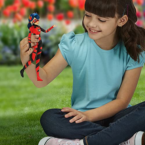 Bandai P50010 Miraculous: Tales of Ladybug & Cat Noir-Dragon Bug Fashion Doll with Accessories, Multicolour